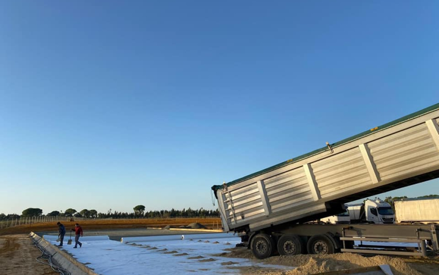 Equestrian track in Bollullos del Condado, Huelva - Geotexan