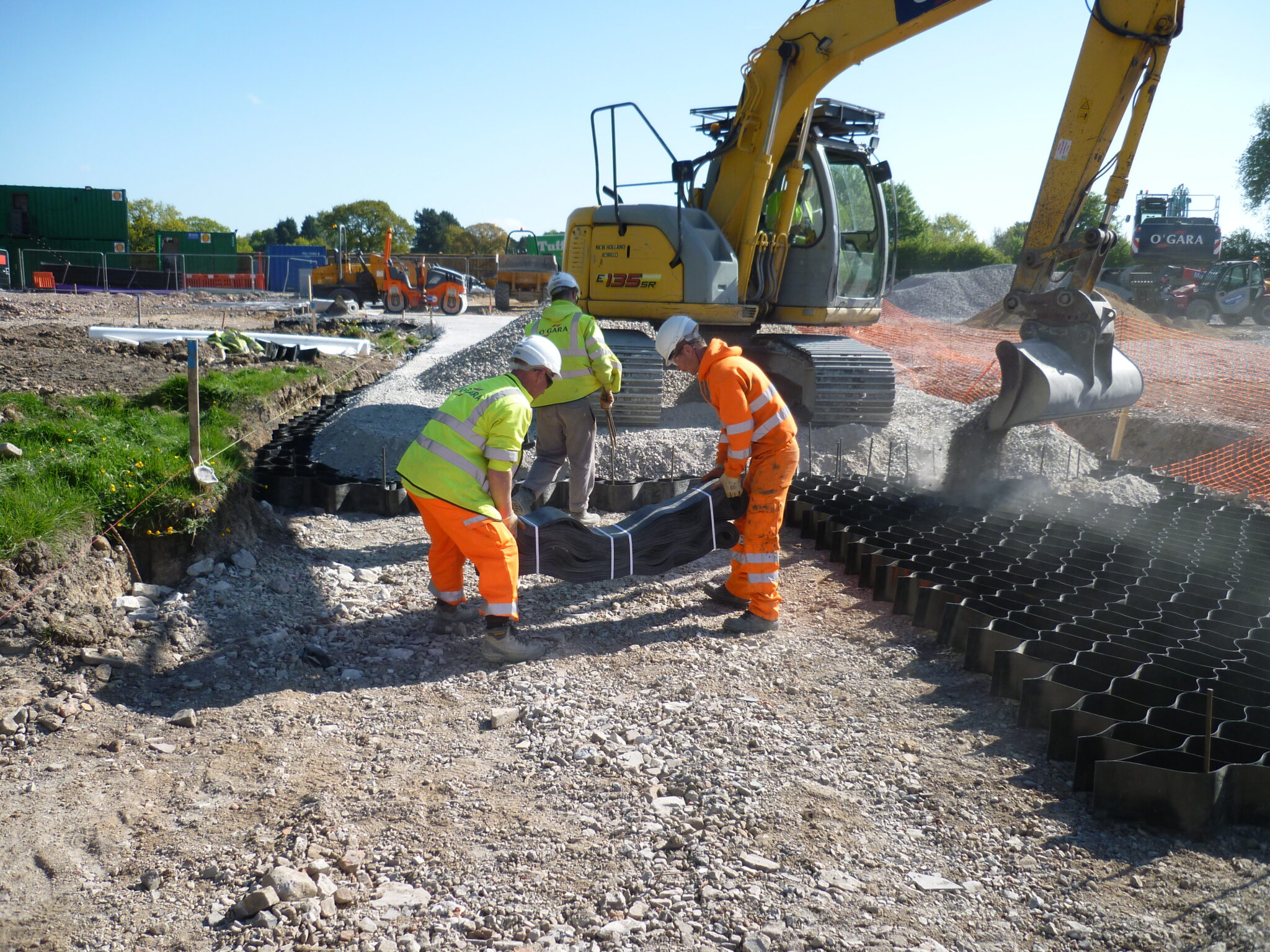 Working Platforms & Temporary Works - Geotexan