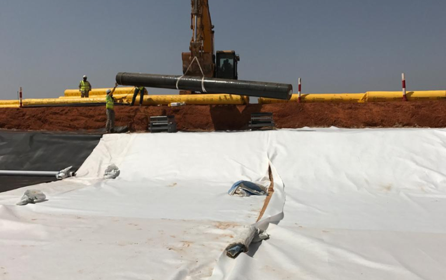 Membrane protection in Dakar, Senegal - Geotexan