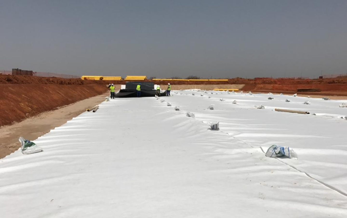 Membrane protection in Dakar, Senegal - Geotexan